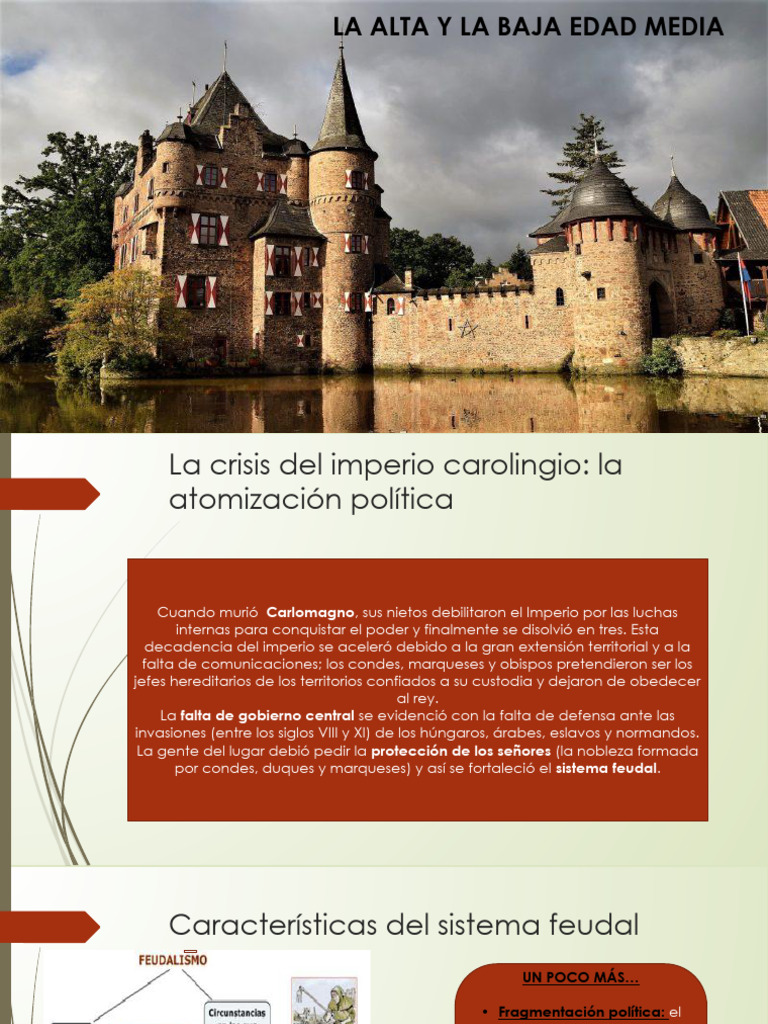 ALTA Y BAJA EDAD MEDIA Power Point - 1 | PDF | Edades medias | Feudalismo