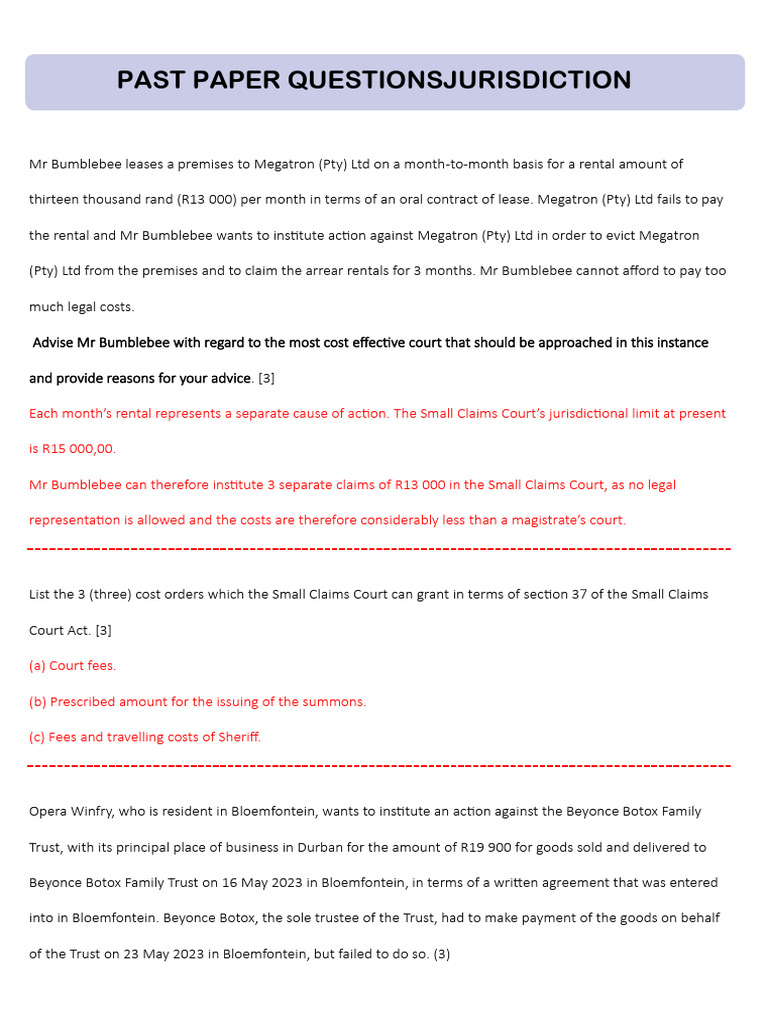 CHAPTER 2-QA | PDF | Lease | Common Law