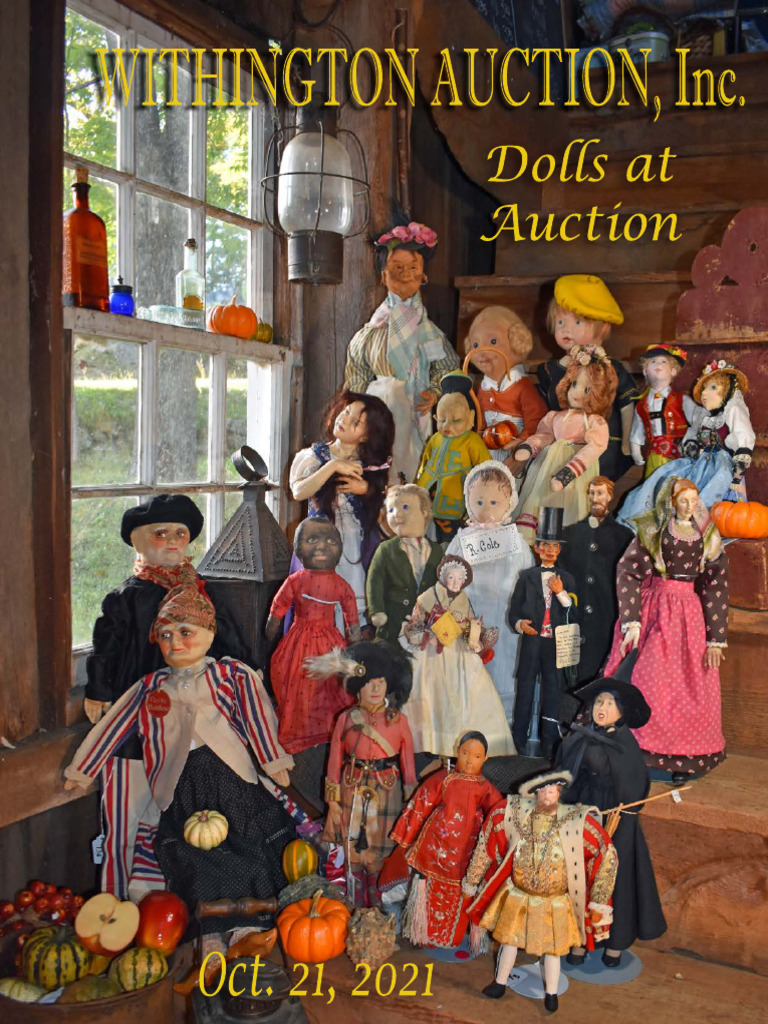 Withington Doll Auction - Oct 21, 2021 | PDF | Art