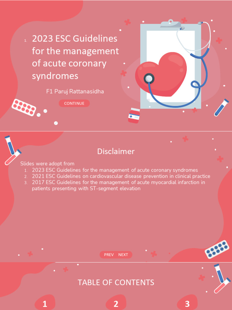 ?STEMI Guideline - F1 Paruj RJCC2023 | PDF | Myocardial Infarction ...