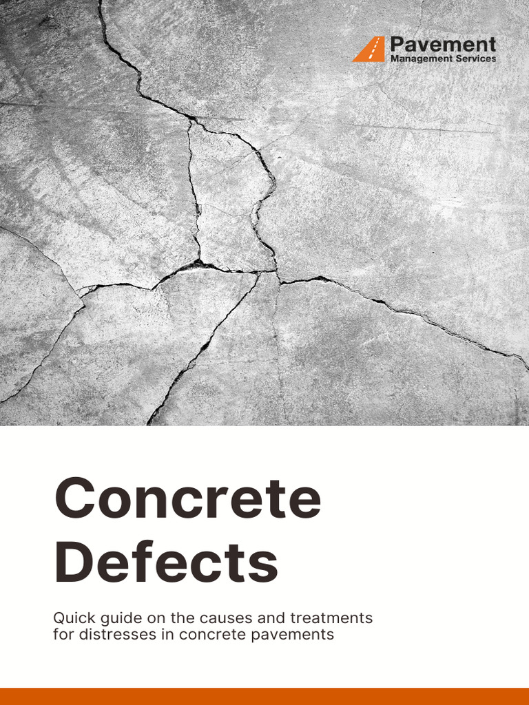 Concrete Pavement Distress Guide | PDF | Concrete | Road Surface