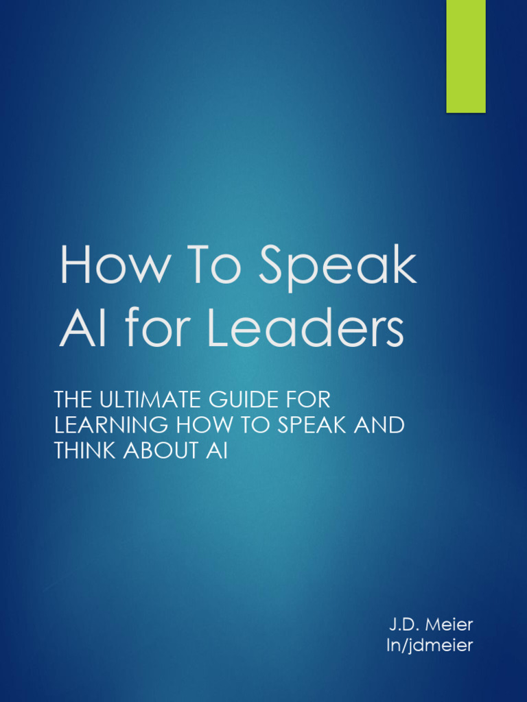 How To Speak AI 1719345908 | PDF | Artificial Intelligence ...