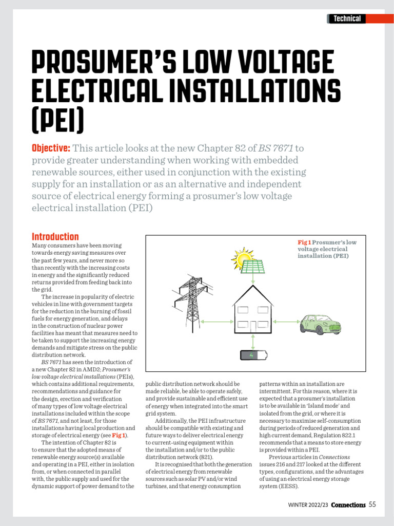 PEI Document | PDF | Electrical Grid | Electric Power Distribution