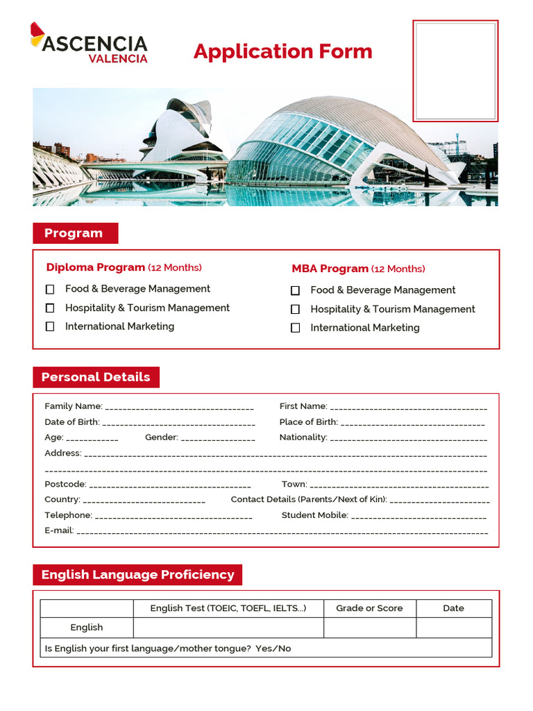 Application Form | PDF