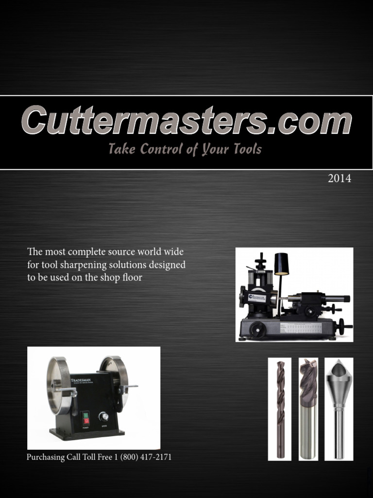Cuttermasters | PDF | Grinding (Abrasive Cutting) | Manufactured Goods