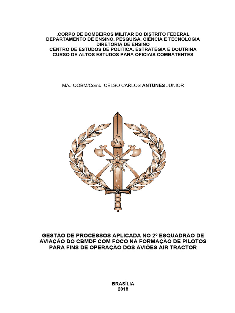 Monografia CAEO 2018 | PDF | Governança | Administração pública