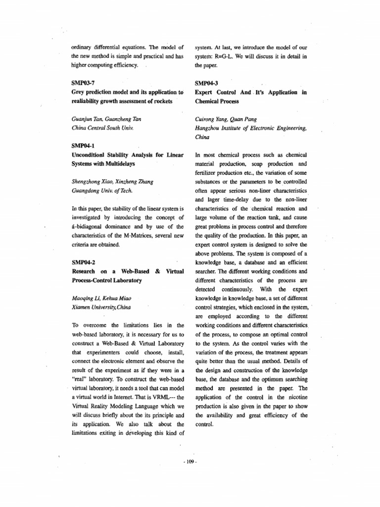 Grey Prediction Model and Its Application To Realiability Growth | PDF | Applied Mathematics