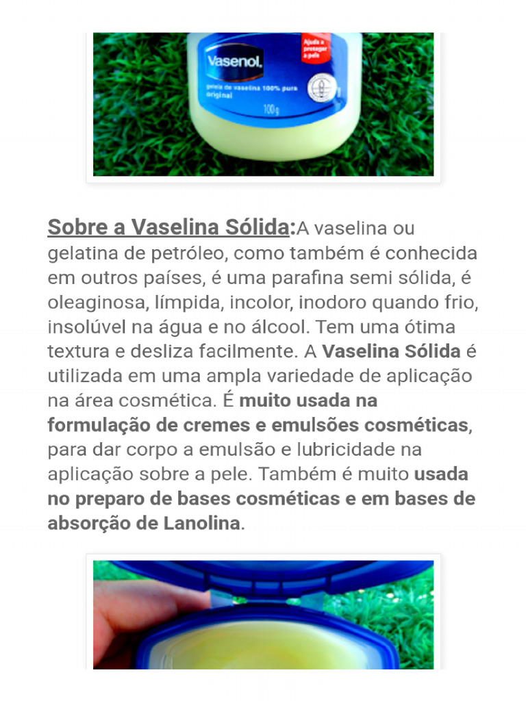 Vaselina | PDF