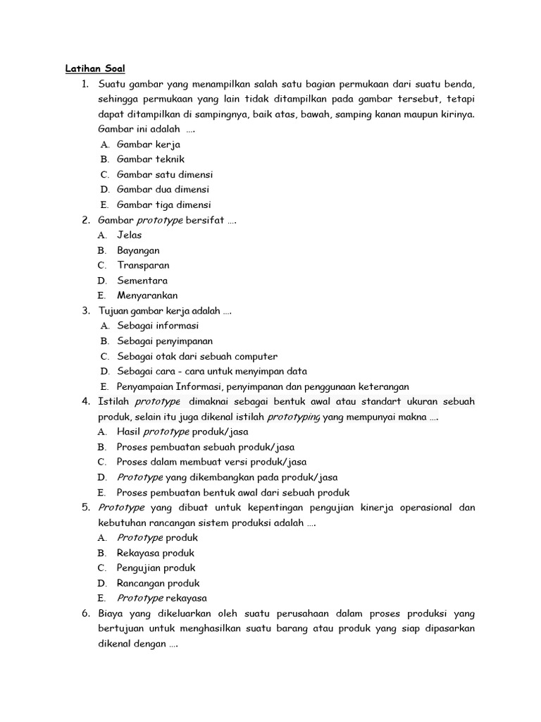 Latihan Soal PKK Kelas XI Rev | PDF | Komputer | Teknologi & Rekayasa