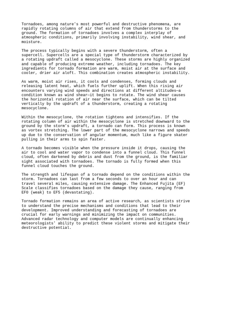 Tornado Download Free Pdf Tornadoes Thunderstorm