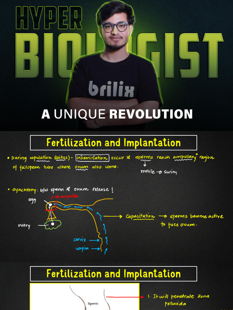 Human Reproduction Part-5 | PDF