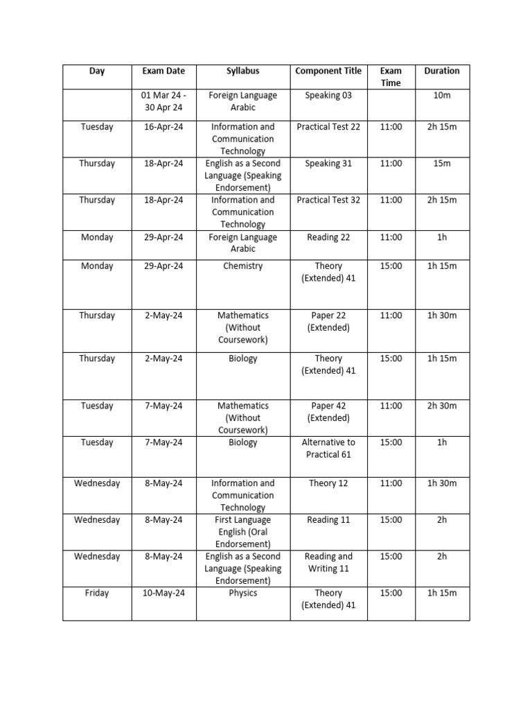 Igcse 23 24 1 Pdf Science Qualifications