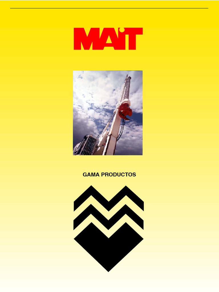 Catalogo Generale Mait HR 180 | PDF | Fundación profunda | Metrología