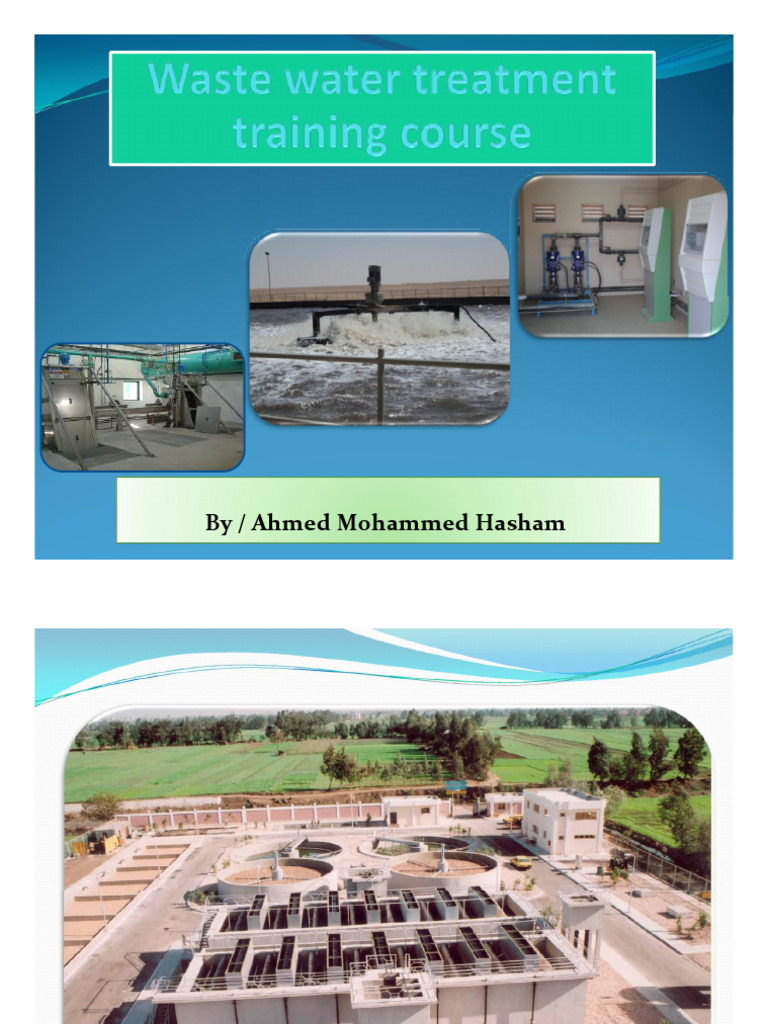 Wastewater Treatment Training Pdf Sewage Treatment Environmental