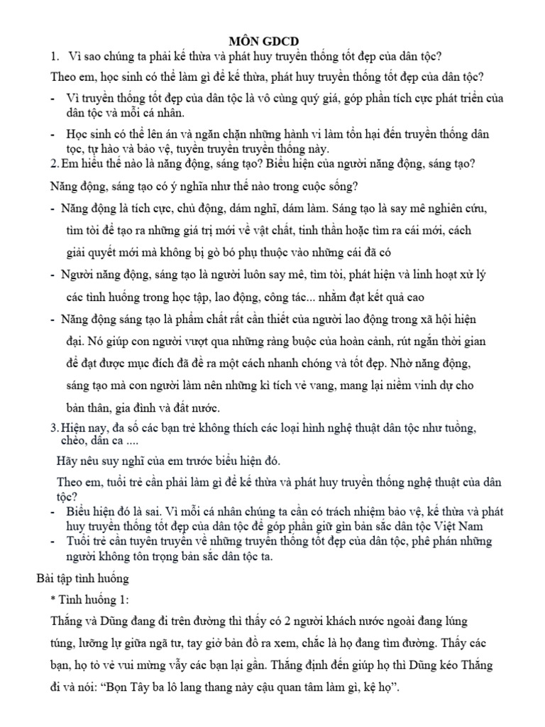 MÔN GDCD 11 THPT cấp bậc | PDF