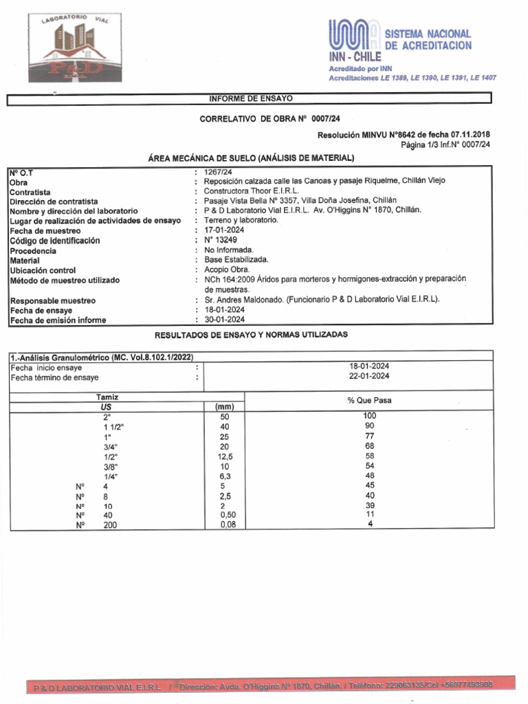Inf. 0007 Al 0009 OT 1267 | PDF