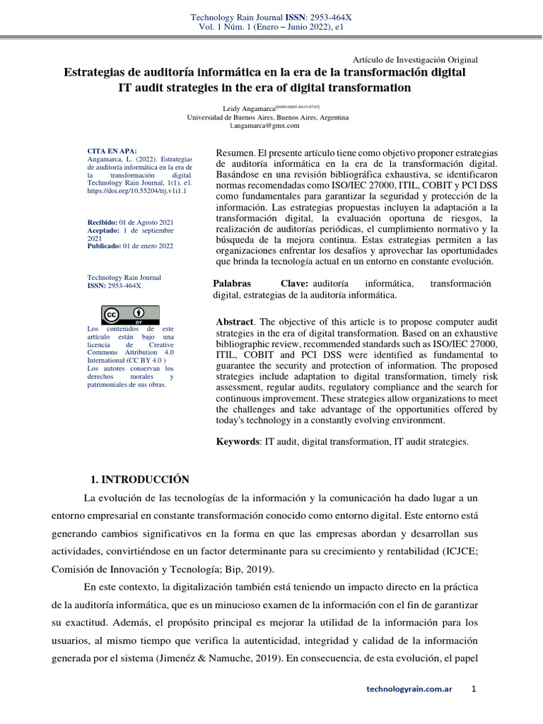 Estrategias - de - Auditoria - Informatica - En-1 | PDF | Seguridad de información | Auditoría