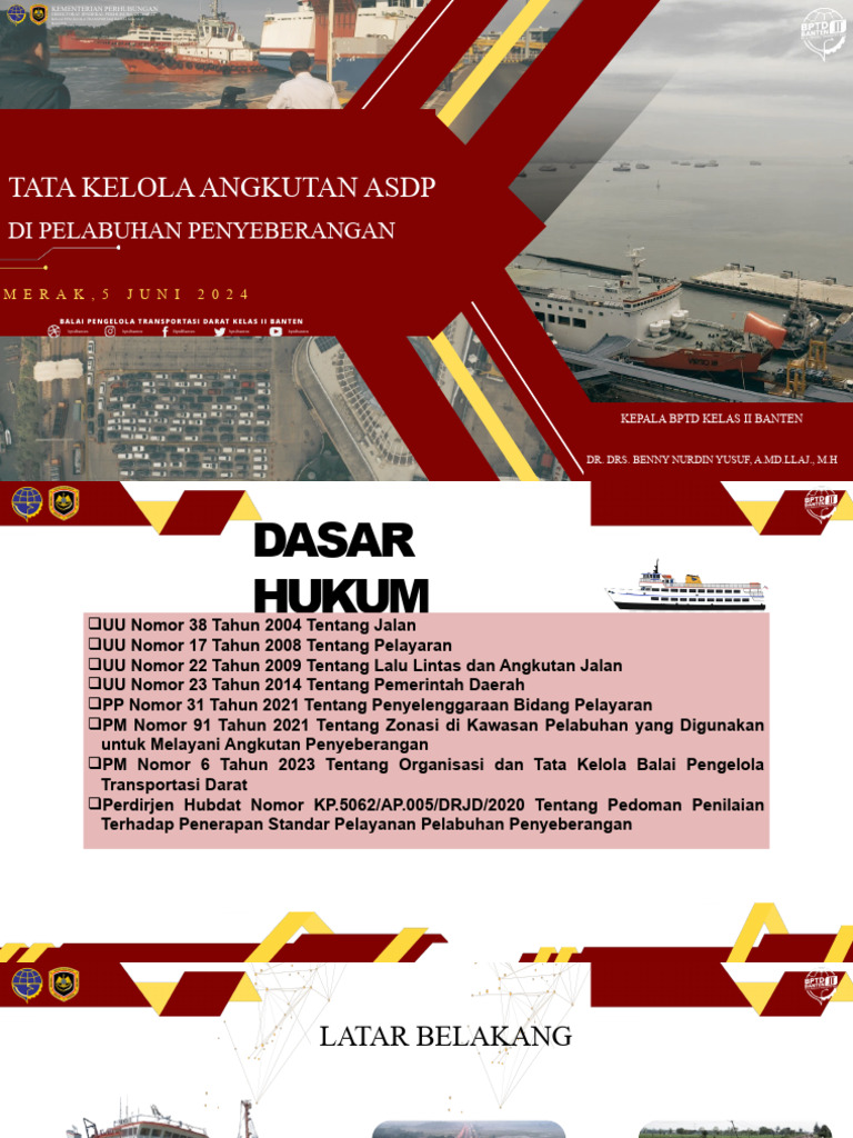 Tata Kelola Angkutan Asdp | PDF | Hukum | Sains & Matematika