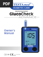 True Metrix Pro Manual | PDF | Diabetes | Causes Of Death