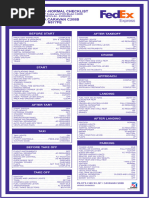 Checklist Cessna Caravan 208B | PDF | Takeoff | Flap (Aeronautics)