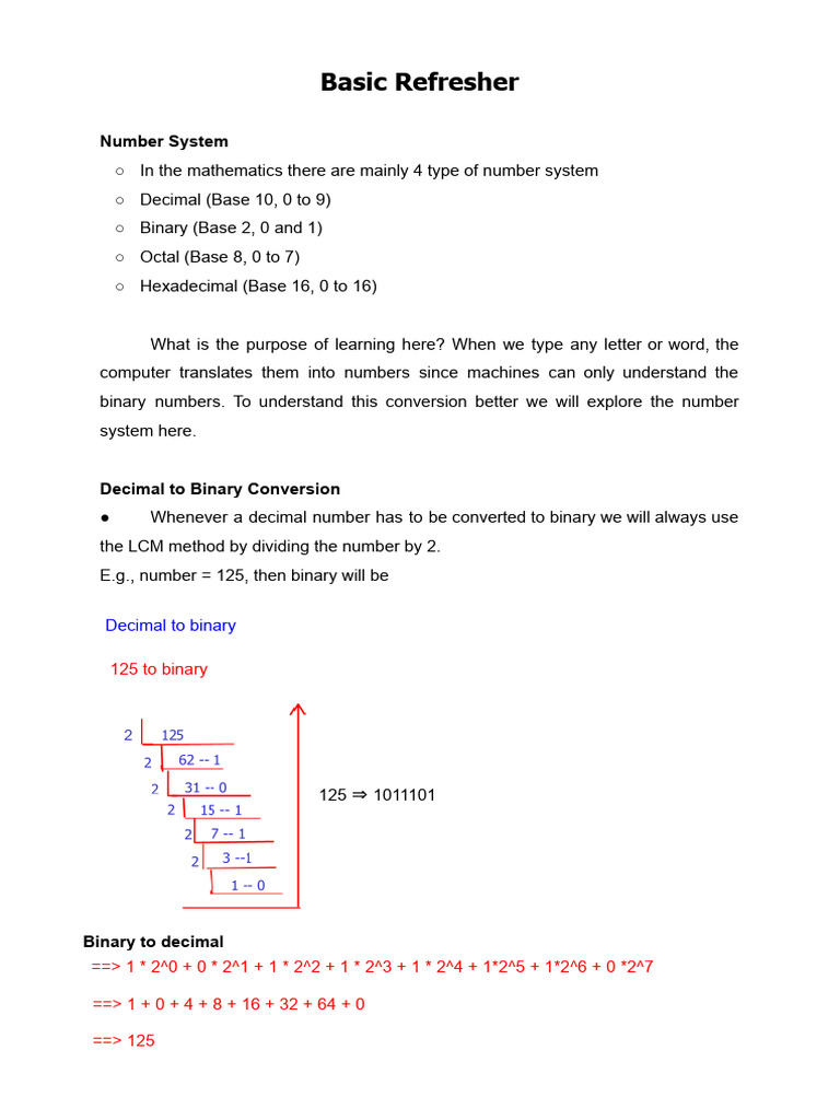 Basic Refresher, 1D Array | PDF | Integer (Computer Science) | Data Type