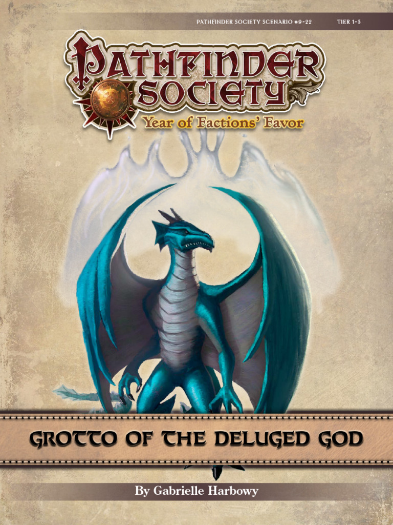 Grotto of the Deluged God Adventure | PDF | D20 System