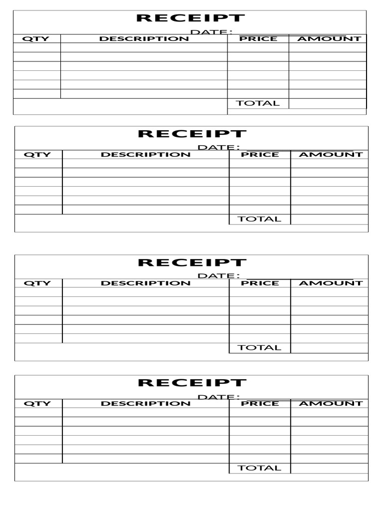 Receipt - Store | PDF