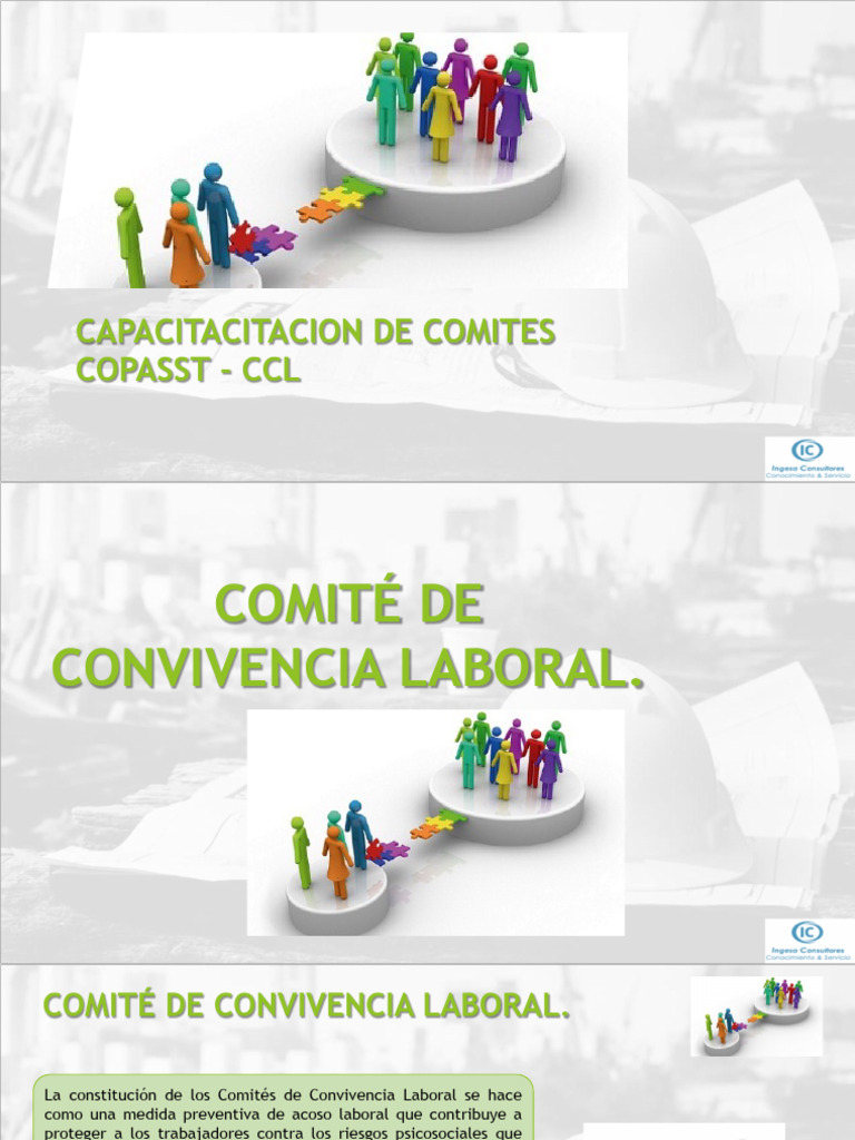 Capacitacion Comites COPASST-CCL | PDF | Seguridad y salud ocupacional ...