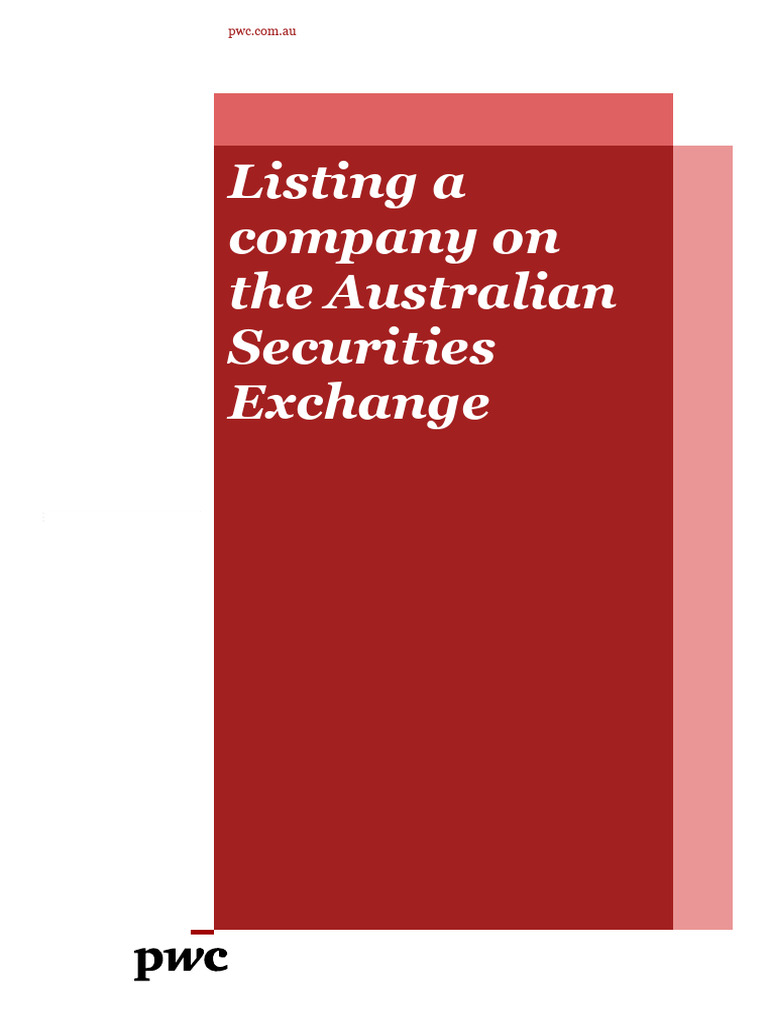 ASX Listing Guide Mar 30 | Download Free PDF | Initial Public Offering ...