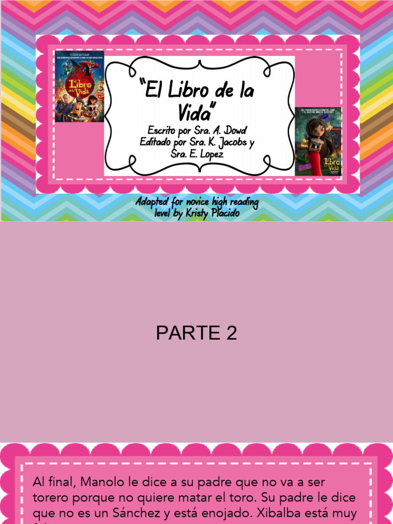 El Libro de Vida Part 2 | PDF