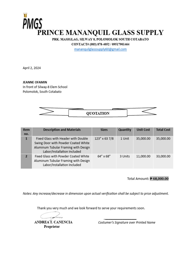 Jeanne Ofamin - in Front of Silway 8 Elem | PDF