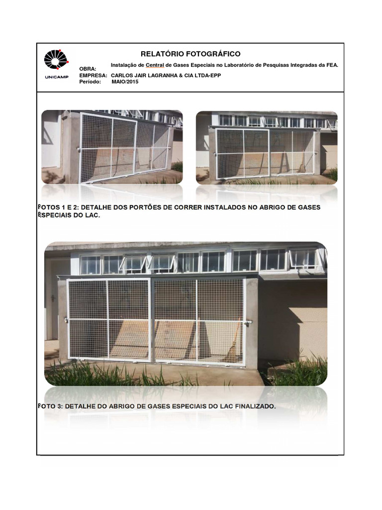 Relatorio Fotografico Teste | PDF