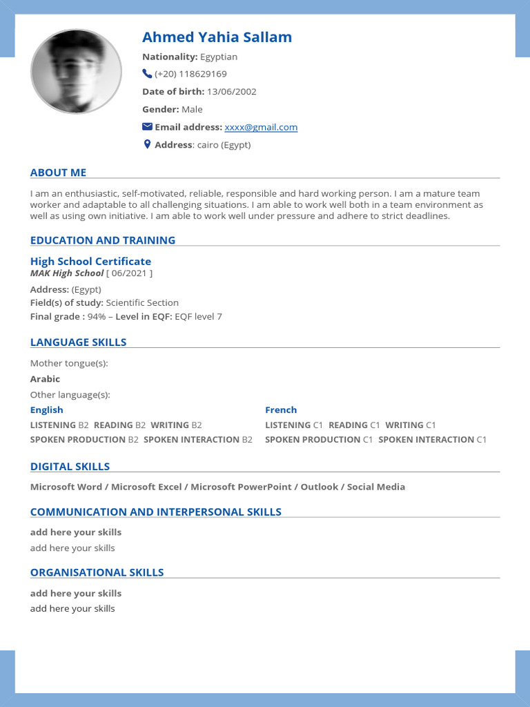 CV 1 (Germany) | PDF