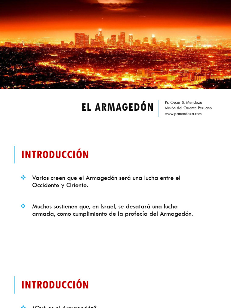 El Armagedón: Batalla Espiritual Final | PDF | Armagedón | Libro de ...
