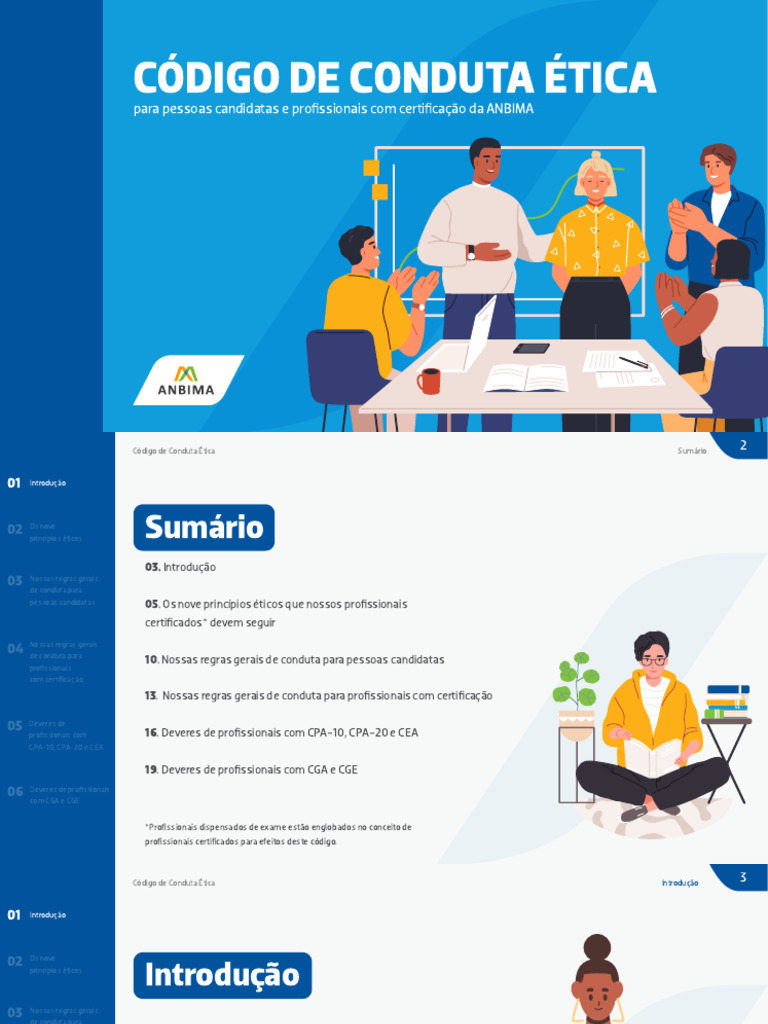 Código de Conduta Ética ANBIMA | PDF | Transparência (comportamento ...