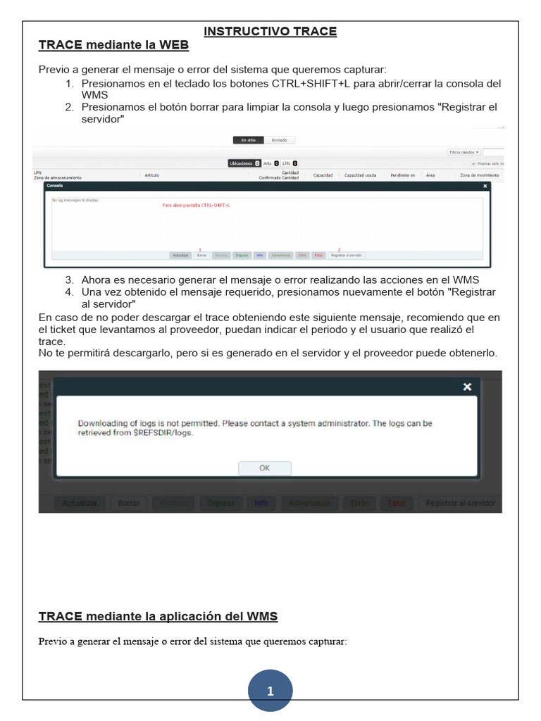 Instructivo TRACE 2024 | PDF | Informática | Software
