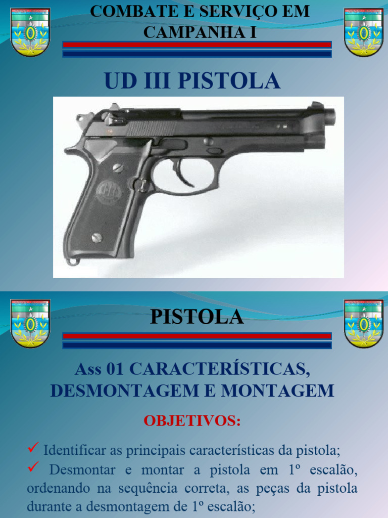 CSC UD 3 Ass 01 - Carac e (Des) Montagem (Atualizado) | PDF | Carregador (armas de fogo ...