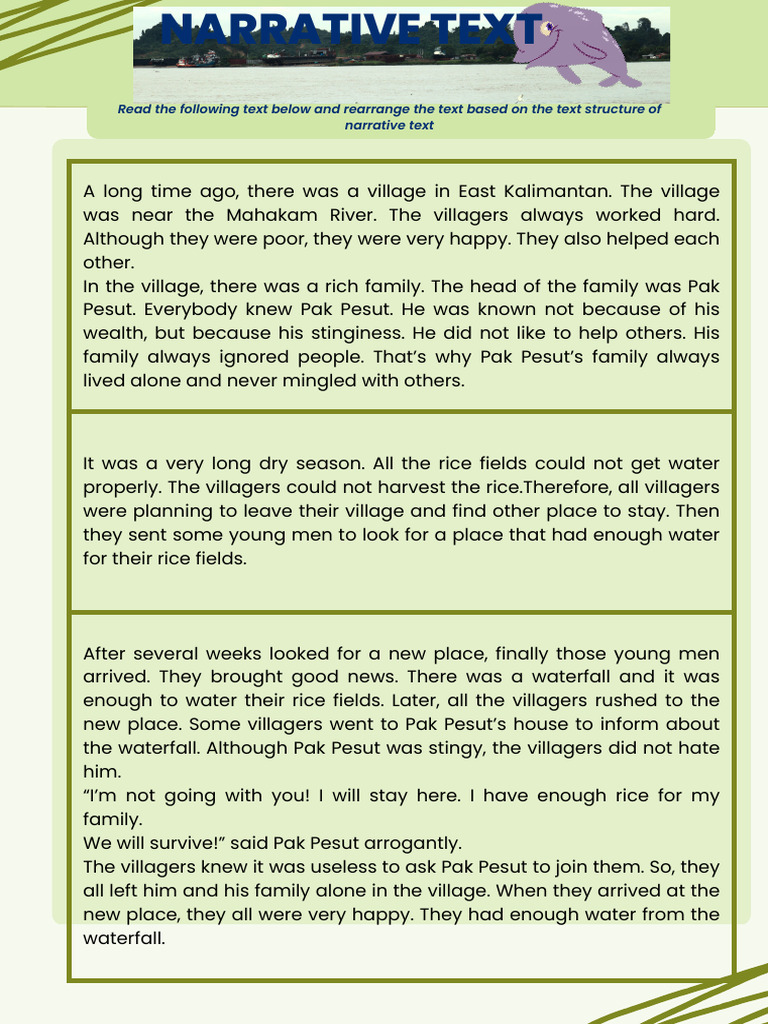 LKPD Narrative Text - For Observation | PDF | Religion & Spirituality