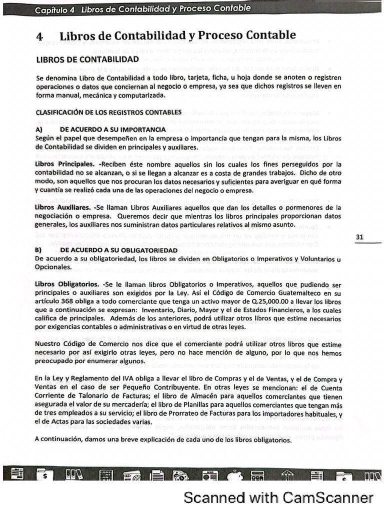 Libros de Contabilidad | PDF