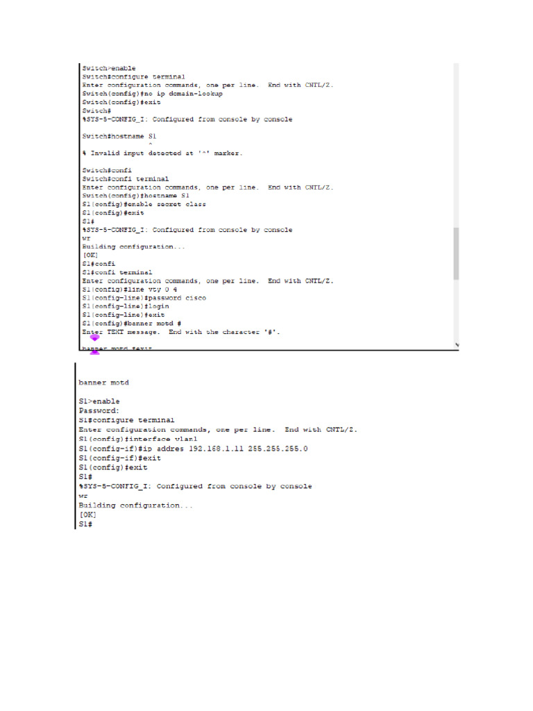 Informe Practica Lab Vlan | PDF
