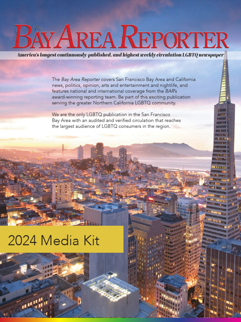 2024 BAY AREA REPORTER-MediaKit | PDF | Lgbt | LGBTQIA+ Studies