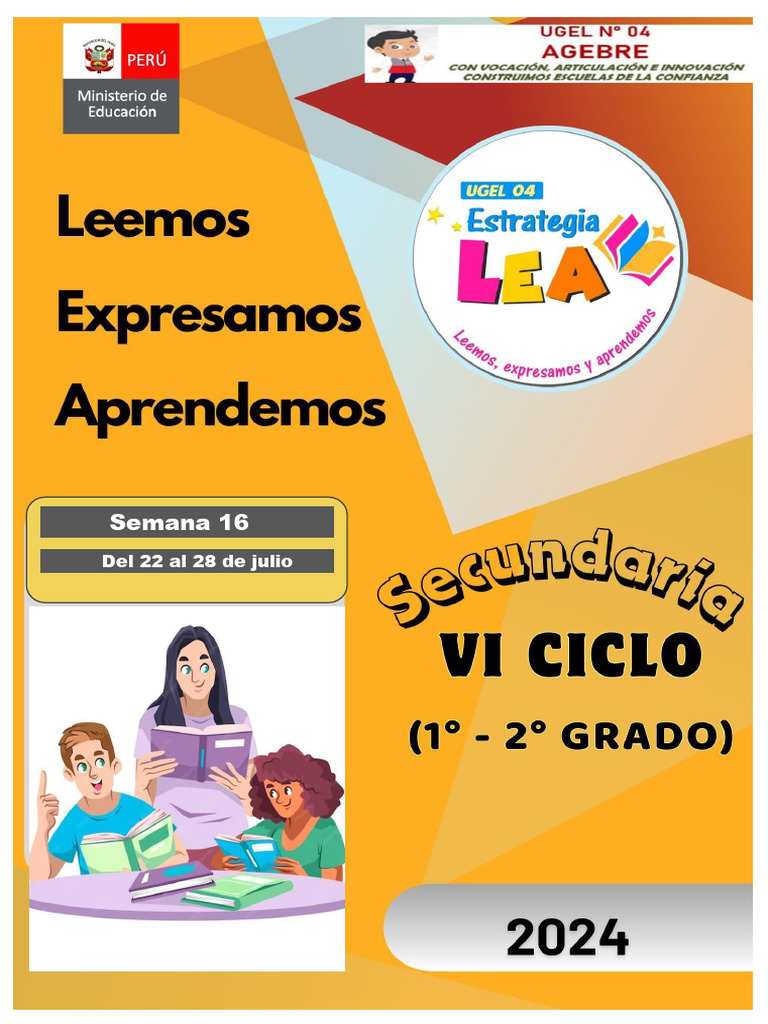 Lectura #16. El Perú Nació Serrano. Vi Ciclo | PDF | Perú | Andes