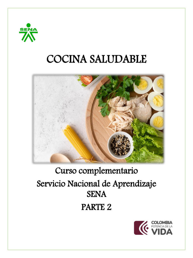 Cocina Saludable Parte 2 | PDF | Cocinando | Alimentos