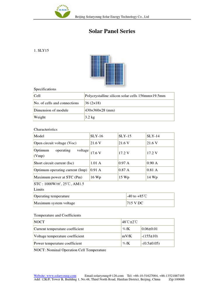 Solar Panel Technical Proposed Improvement | PDF | Solar Panel | Solar Cell