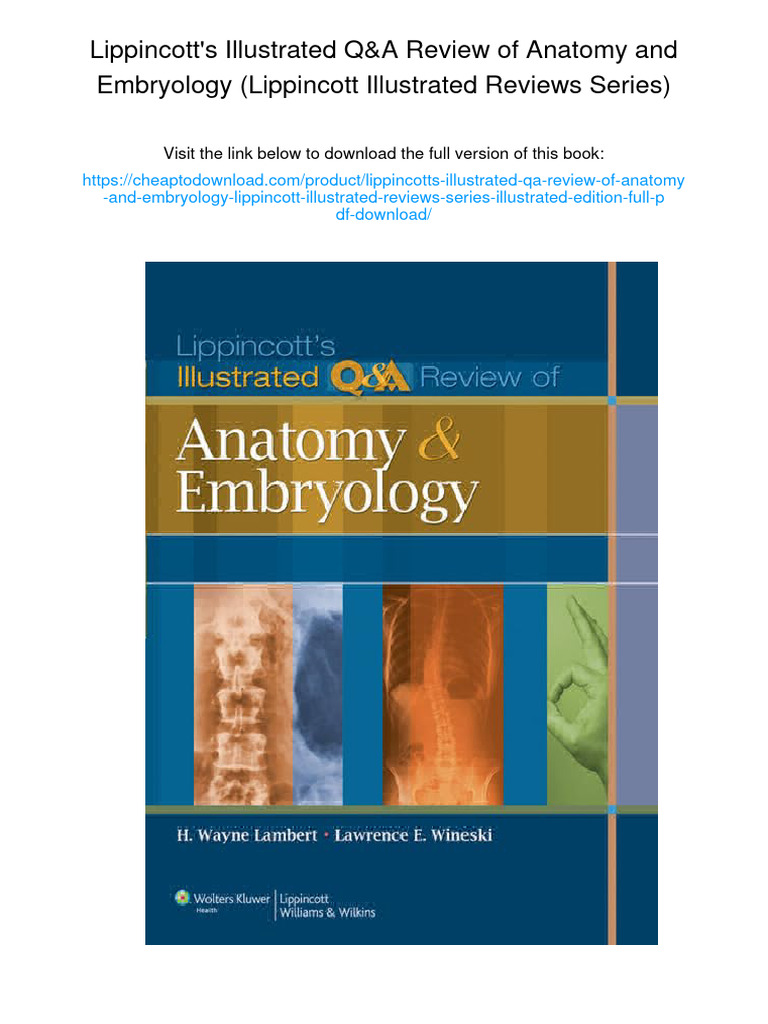 Lippincott's Illustrated Q&A Review of Anatomy and Embryology ...