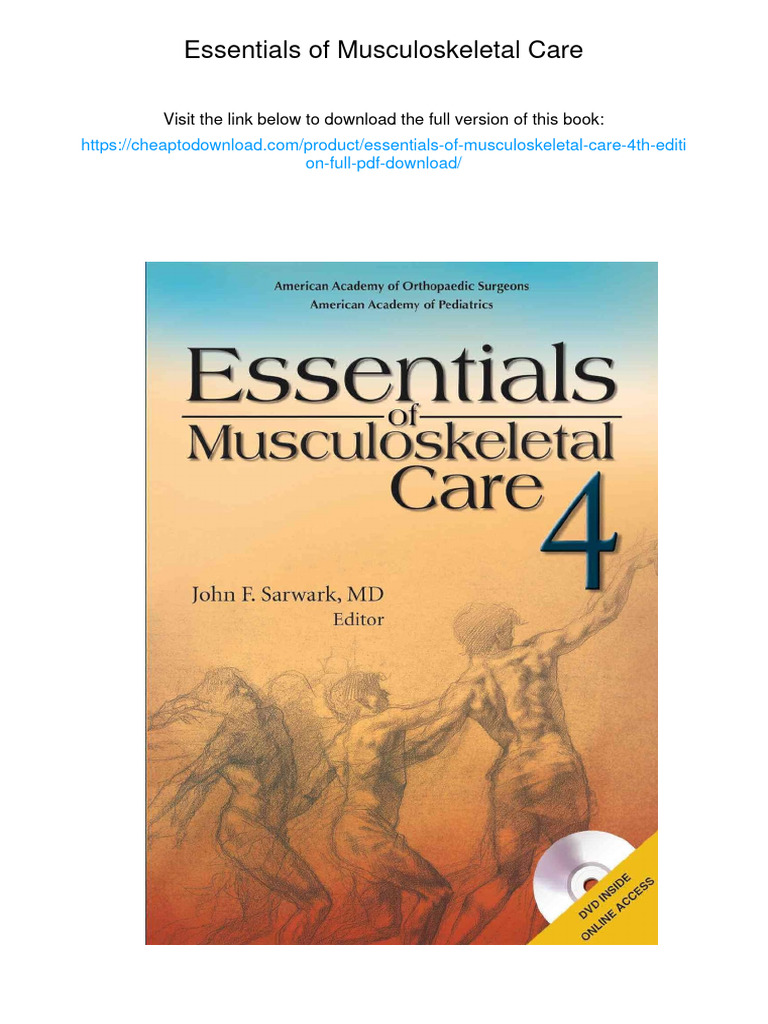 Essentials of Musculoskeletal Care PDF | PDF | Orthopedic Surgery ...