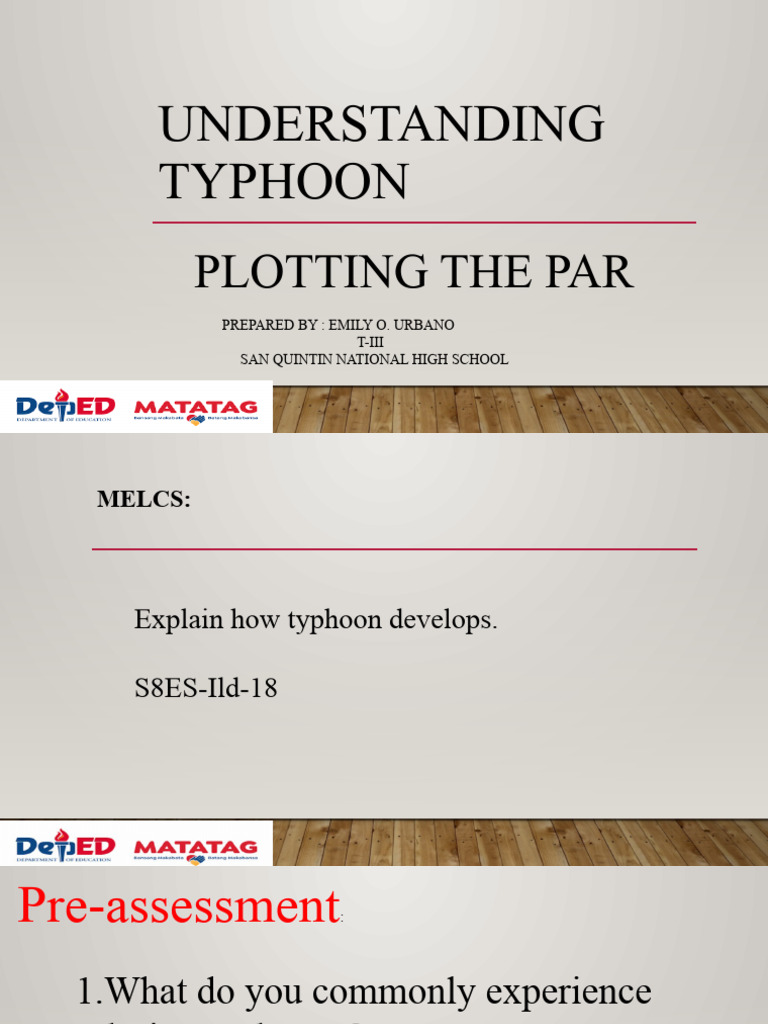Typhoon Development and Preparedness Guide | PDF | Tropical Cyclones | Earth Sciences