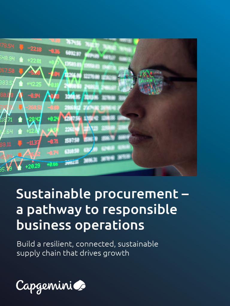 Sustainable Procurement - A Pathway To Responsible Business Operations ...