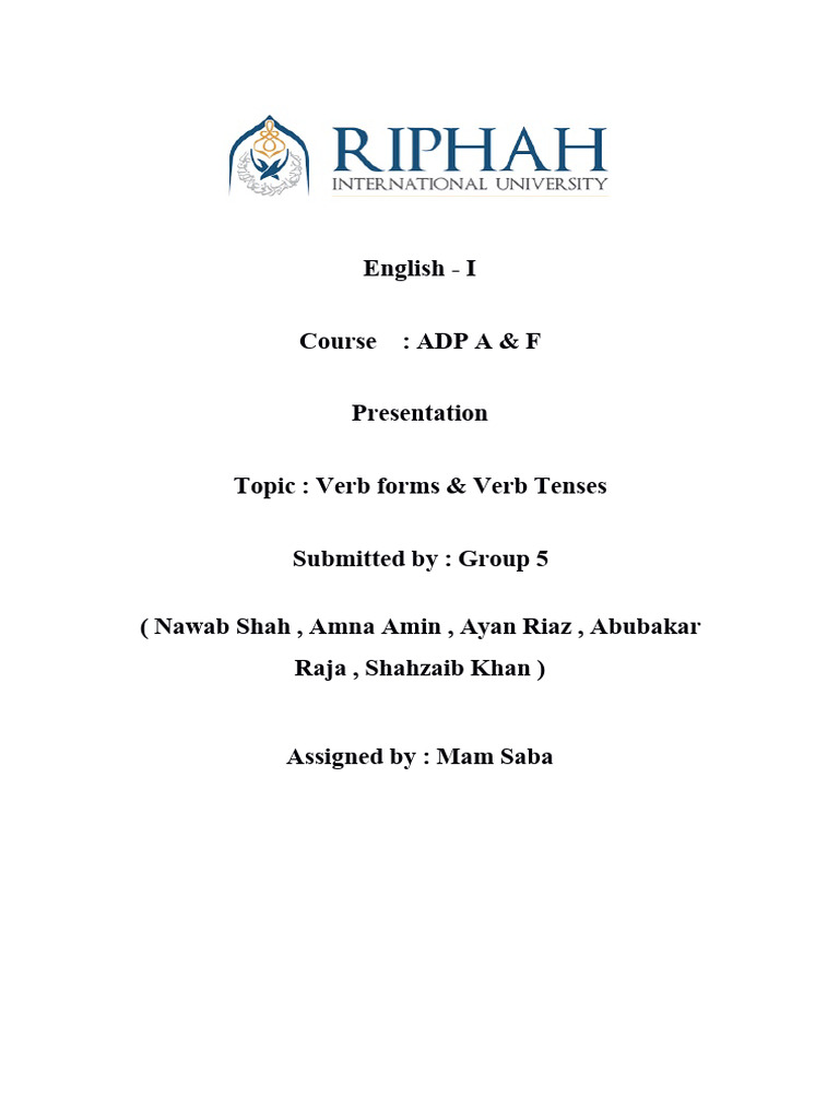 Introduction To 3 | PDF | Preposition And Postposition | Verb