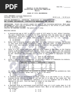 Final Preboards Exam MSTC APRIL 2025 - Unlocked | PDF